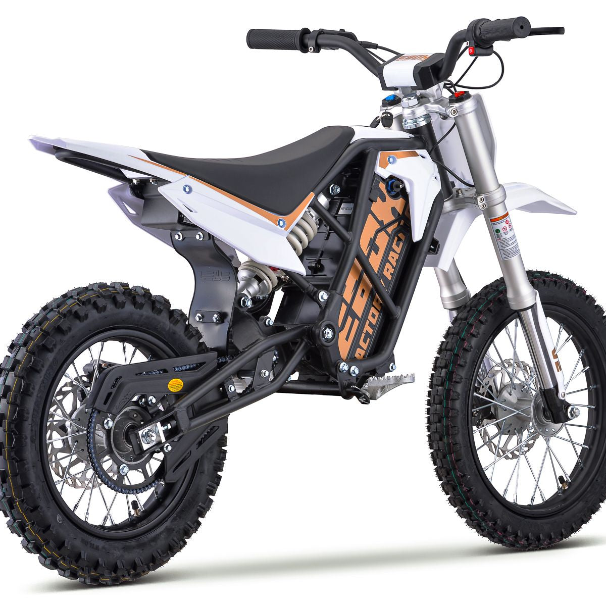 EBOX 2 V2 Off-Road Pit Bike - White – Wheelie World